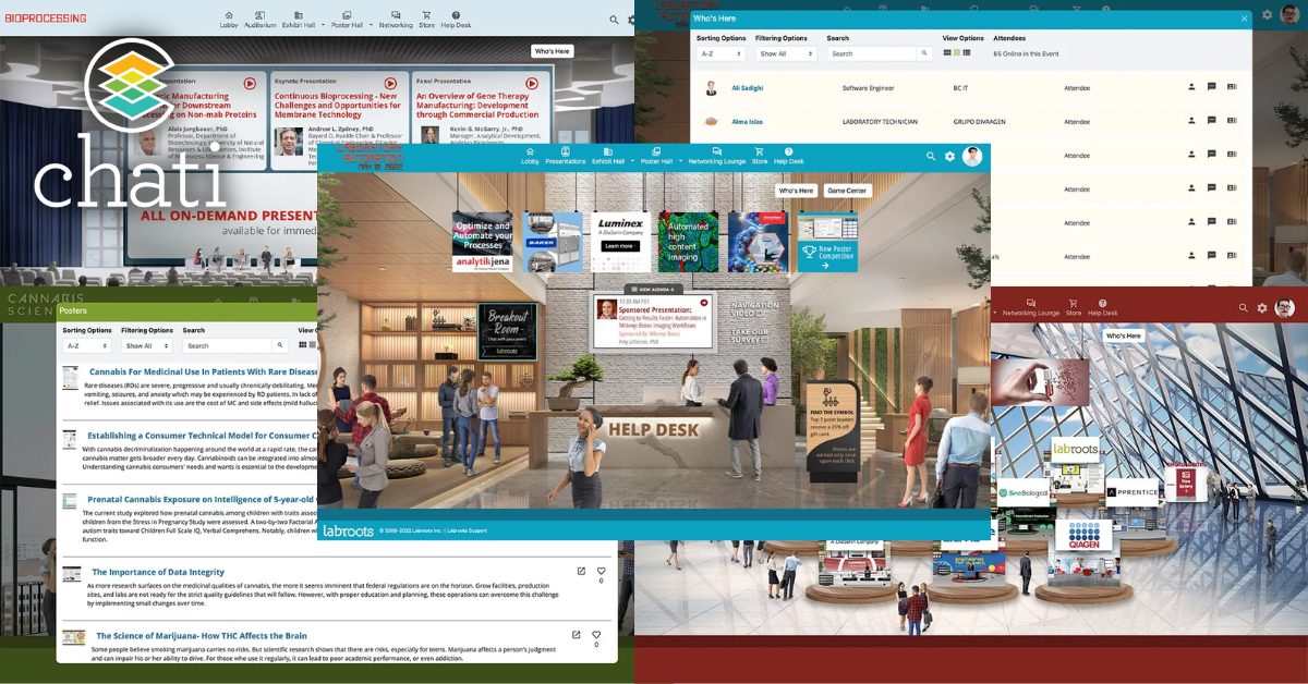 Request a Demo to See the Chati Virtual Event Platform